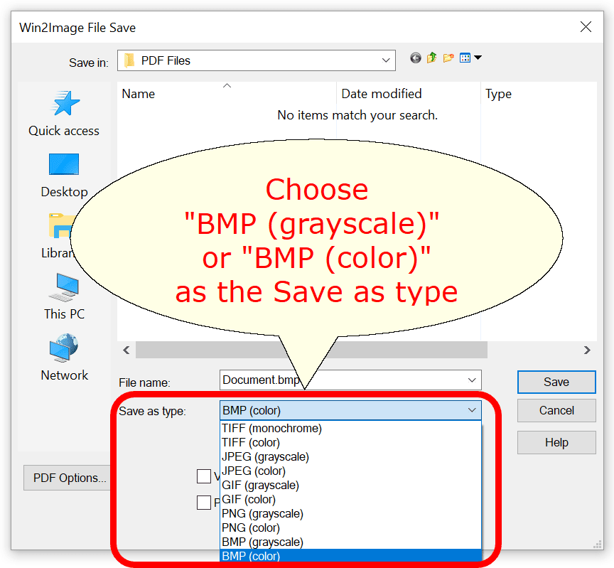Creating A BMP Image File