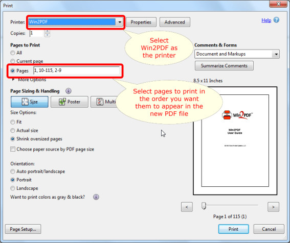 How To Reorder Or Rearrange Pages In A PDF File