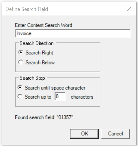 Auto Rename Search Field